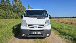 White Nissan Primastar 2012 in Riga, with an engine capacity of 2.00 L and mileage of 279 thousand km for 4700 €, photo 8 on AUTOMOTO.COM.LV