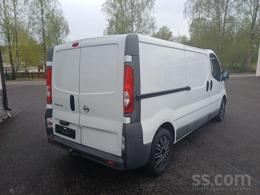 Balts Nissan Primastar 2013 Valmiera, ar dzinēja tilpumu 2.00 L un nobraukumu 354 tūkst. km par 6390 €, foto 6 vietnē AUTOMOTO.COM.LV
