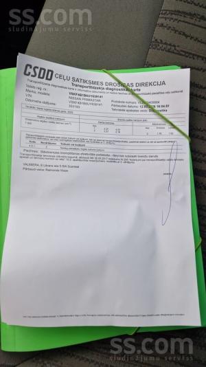 Balts Nissan Primastar 2013 Valmiera, ar dzinēja tilpumu 2.00 L un nobraukumu 354 tūkst. km par 6390 €, foto 17 vietnē AUTOMOTO.COM.LV