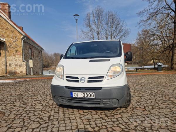 White Nissan Primastar 2013 in Jekabpils, with an engine capacity of 2.00 L and mileage of 278 thousand km for 6950 €, photo 1 on AUTOMOTO.COM.LV