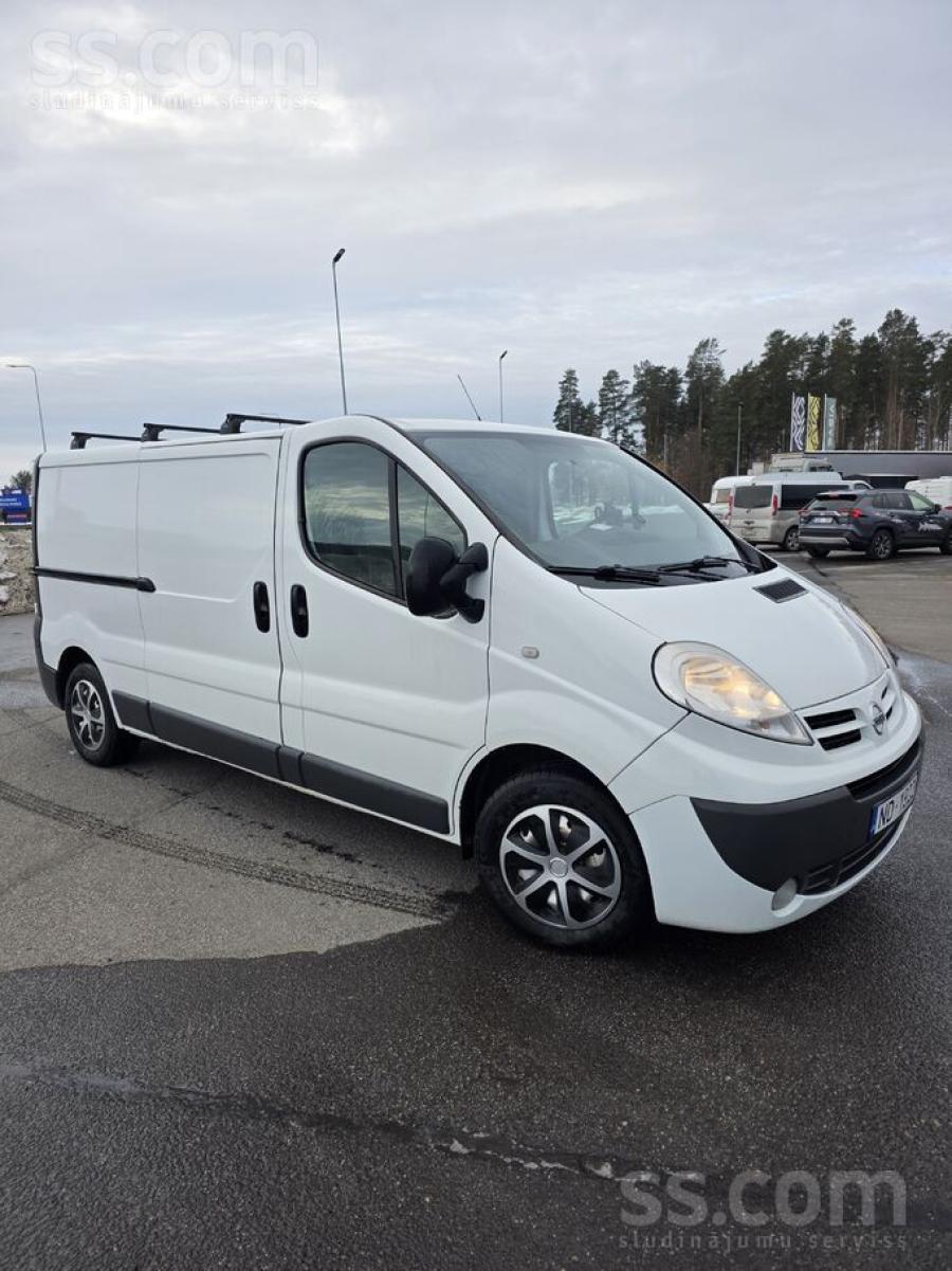 Balts Nissan Primastar 2013 Jelgava, ar dzinēja tilpumu 2.00 L un nobraukumu 318 tūkst. km par 5600 €, foto 1 vietnē AUTOMOTO.COM.LV