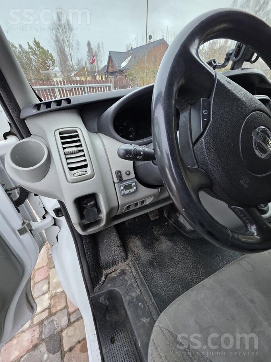 Balts Nissan Primastar 2013 Jelgava, ar dzinēja tilpumu 2.00 L un nobraukumu 318 tūkst. km par 5600 €, foto 5 vietnē AUTOMOTO.COM.LV