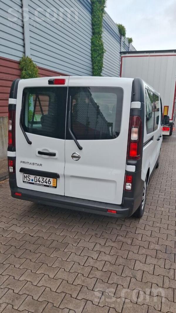 Balts Nissan Primastar 2024 Rīga, ar dzinēja tilpumu 2.00 L un nobraukumu 67 tūkst. km par 26400 €, foto 4 vietnē AUTOMOTO.COM.LV