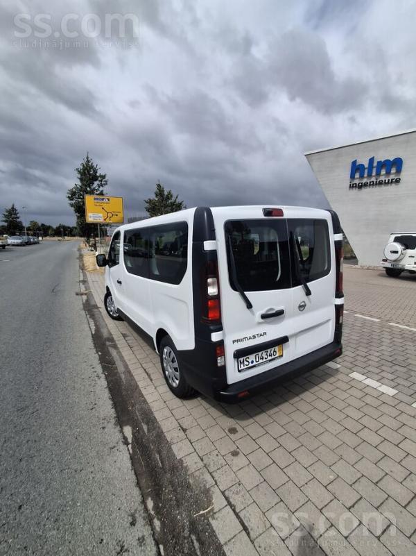 Balts Nissan Primastar 2024 Rīga, ar dzinēja tilpumu 2.00 L un nobraukumu 67 tūkst. km par 26400 €, foto 5 vietnē AUTOMOTO.COM.LV