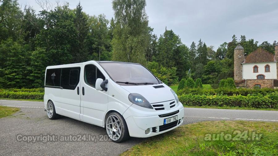 White Nissan Primastar 2006 in Tallinn, with an engine capacity of 2.50 L and mileage of 0 thousand km for 7900 €, photo 3 on AUTOMOTO.COM.LV