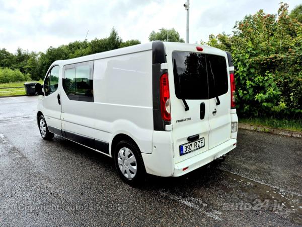 White Nissan Primastar 2009 in Tallinn, with an engine capacity of 2.00 L and mileage of 299 thousand km for 1990 €, photo 6 on AUTOMOTO.COM.LV