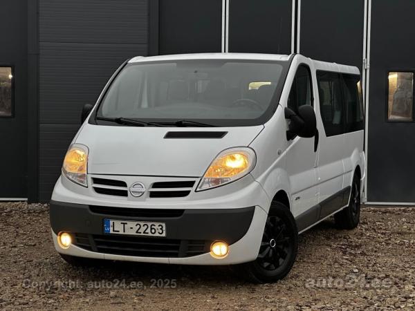Balts Nissan Primastar 2014 Valga, ar dzinēja tilpumu 2.00 L un nobraukumu 300 tūkst. km par 7490 €, foto 1 vietnē AUTOMOTO.COM.LV