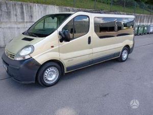 Dzeltens Nissan Primastar 2005 Kauņa, ar dzinēja tilpumu 1.90 L un nobraukumu 300 tūkst. km par 2999 €, foto  vietnē AUTOMOTO.COM.LV