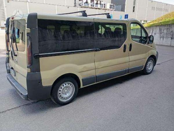 Yellow Nissan Primastar 2005 in Kaunas, with an engine capacity of 1.90 L and mileage of 300 thousand km for 2999 €, photo 4 on AUTOMOTO.COM.LV