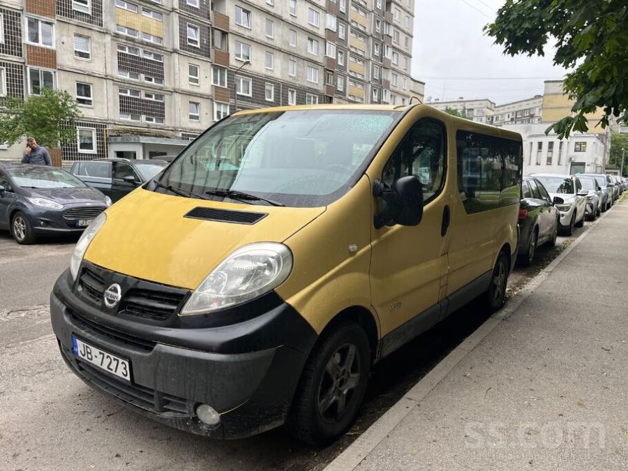 Yellow Nissan Primastar 2008 in Riga, with an engine capacity of 2.00 L and mileage of 365 thousand km for 2499 €, photo 3 on AUTOMOTO.COM.LV