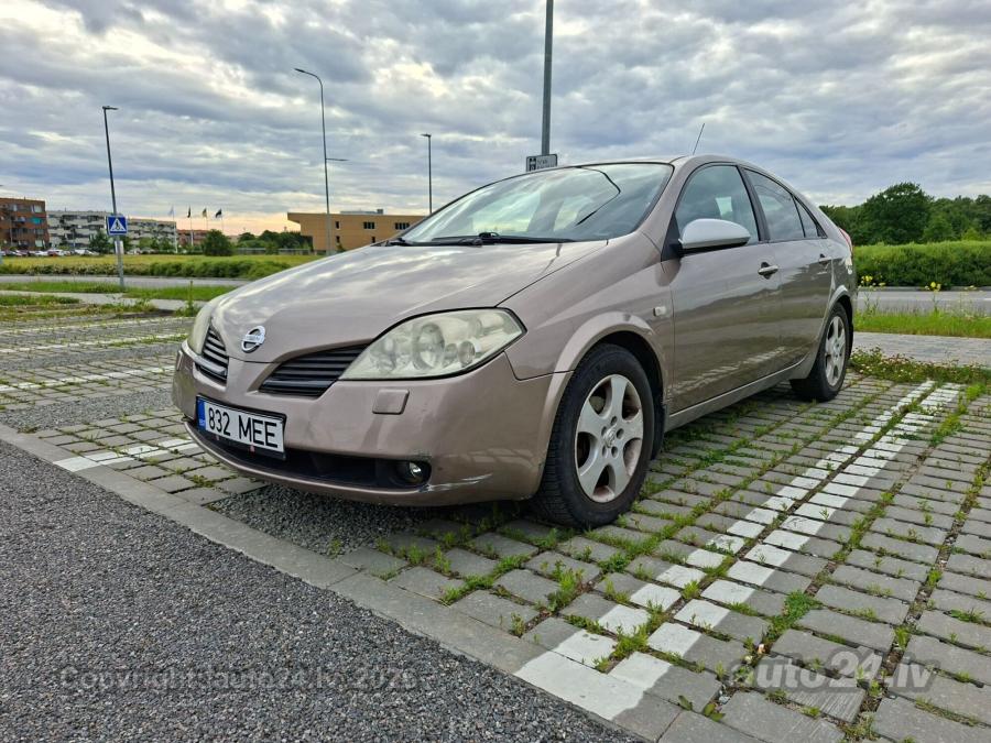 Smilšu krāsa Nissan Primera 2004 Tallina, ar dzinēja tilpumu 1.80 L un nobraukumu 190 tūkst. km par 650 €, foto 3 vietnē AUTOMOTO.COM.LV
