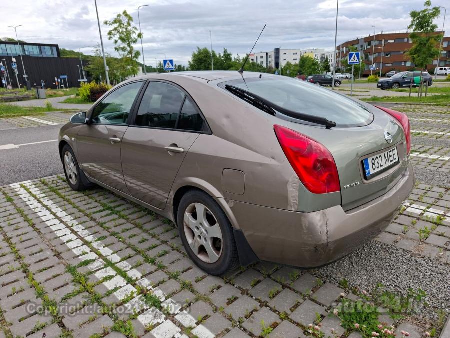 Smilšu krāsa Nissan Primera 2004 Tallina, ar dzinēja tilpumu 1.80 L un nobraukumu 190 tūkst. km par 650 €, foto 5 vietnē AUTOMOTO.COM.LV