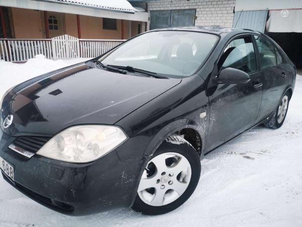 Melns Nissan Primera 2006 Viļņa, ar dzinēja tilpumu 1.80 L un nobraukumu 178 tūkst. km par 2550 €, foto 2 vietnē AUTOMOTO.COM.LV