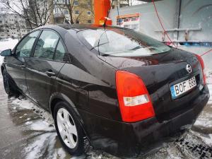 Black Nissan Primera 2006 in Vilnius, with an engine capacity of 1.80 L and mileage of 174 thousand km for 2550 €, photo 10 on AUTOMOTO.COM.LV