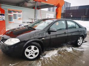 Black Nissan Primera 2006 in Vilnius, with an engine capacity of 1.80 L and mileage of 174 thousand km for 2550 €, photo 11 on AUTOMOTO.COM.LV
