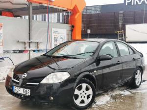 Black Nissan Primera 2006 in Vilnius, with an engine capacity of 1.80 L and mileage of 174 thousand km for 2550 €, photo 7 on AUTOMOTO.COM.LV