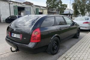 Melns Nissan Primera 2004 Daugavpils, ar dzinēja tilpumu 1.90 L un nobraukumu 273 tūkst. km par 1700 €, foto 4 vietnē AUTOMOTO.COM.LV
