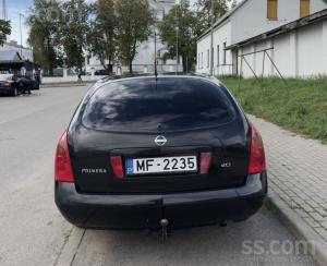 Melns Nissan Primera 2004 Daugavpils, ar dzinēja tilpumu 1.90 L un nobraukumu 273 tūkst. km par 1700 €, foto 5 vietnē AUTOMOTO.COM.LV