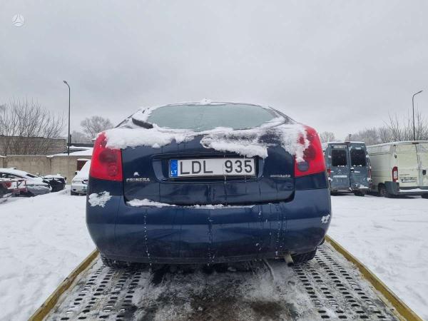 Blue Nissan Primera 2003 in Kaunas, with an engine capacity of 1.60 L and mileage of 280 thousand km for 599 €, photo 2 on AUTOMOTO.COM.LV