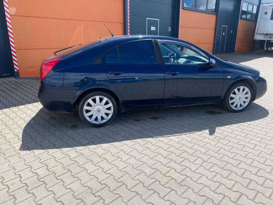 Blue Nissan Primera 2003 in Kaunas, with an engine capacity of 2.18 L and mileage of 283 thousand km for 600 €, photo 3 on AUTOMOTO.COM.LV