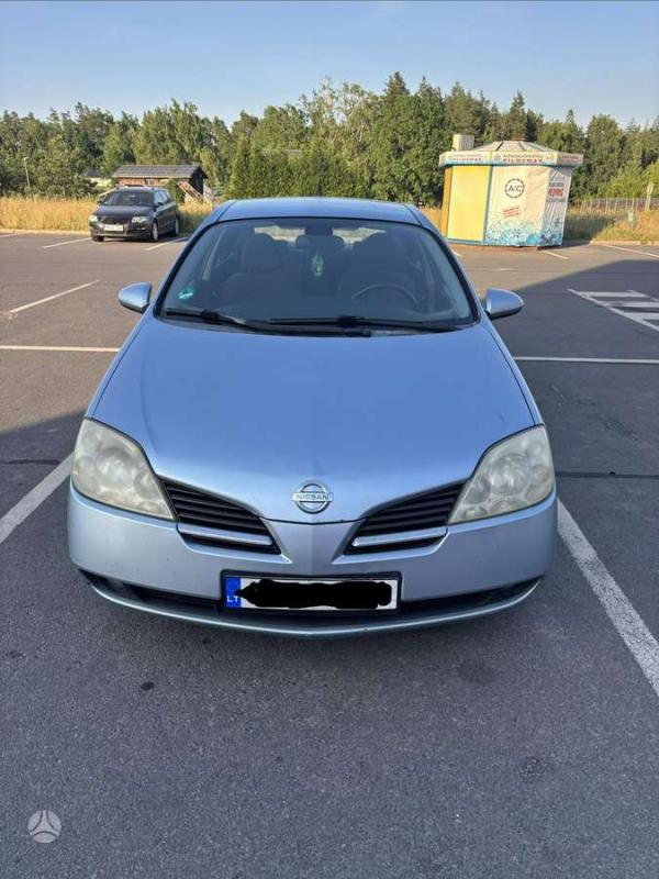 Zils Nissan Primera 2005 Viļņa, ar dzinēja tilpumu 1.87 L un nobraukumu 273 tūkst. km par 1300 €, foto 3 vietnē AUTOMOTO.COM.LV