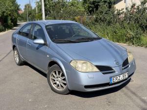 Blue Nissan Primera 2004 in Vilnius, with an engine capacity of 1.77 L and mileage of 239 thousand km for 500 €, photo 4 on AUTOMOTO.COM.LV
