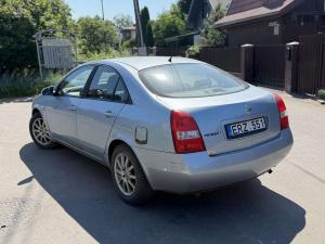 Blue Nissan Primera 2004 in Vilnius, with an engine capacity of 1.77 L and mileage of 239 thousand km for 500 €, photo 5 on AUTOMOTO.COM.LV