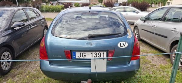 Zils Nissan Primera 2003 Liepāja, ar dzinēja tilpumu 2.20 L un nobraukumu 326 tūkst. km par 500 €, foto 5 vietnē AUTOMOTO.COM.LV