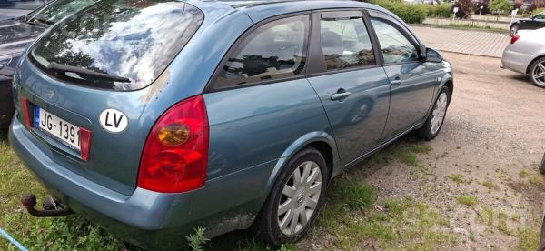 Zils Nissan Primera 2003 Liepāja, ar dzinēja tilpumu 2.20 L un nobraukumu 326 tūkst. km par 500 €, foto 6 vietnē AUTOMOTO.COM.LV