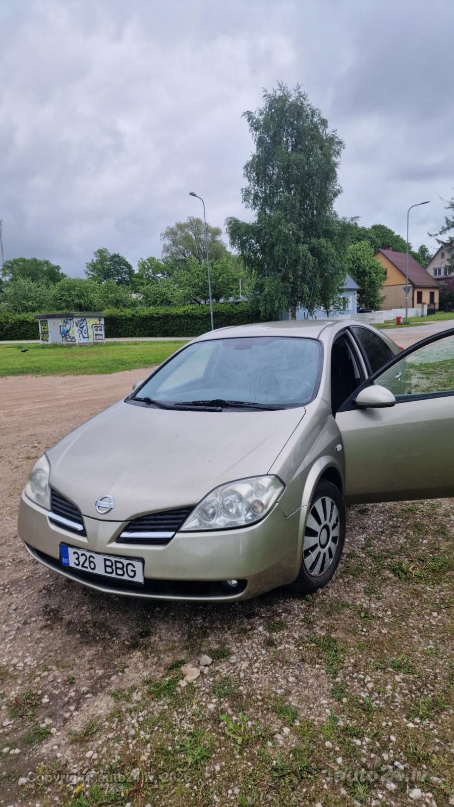 Brūns Nissan Primera 2004 Valga, ar dzinēja tilpumu 1.80 L un nobraukumu 127 tūkst. km par 1450 €, foto 1 vietnē AUTOMOTO.COM.LV