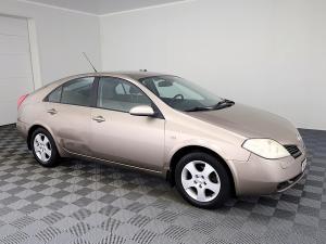 Brūns Nissan Primera 2004 Tallina, ar dzinēja tilpumu 1.80 L un nobraukumu 189 tūkst. km par 799 €, foto  vietnē AUTOMOTO.COM.LV
