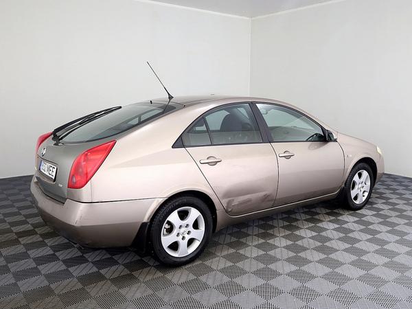 Brūns Nissan Primera 2004 Tallina, ar dzinēja tilpumu 1.80 L un nobraukumu 189 tūkst. km par 799 €, foto 3 vietnē AUTOMOTO.COM.LV