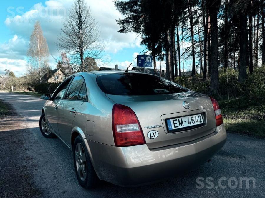 Brūns Nissan Primera 2002 Cēsis, ar dzinēja tilpumu 2.00 L un nobraukumu 273 tūkst. km par 500 €, foto 6 vietnē AUTOMOTO.COM.LV
