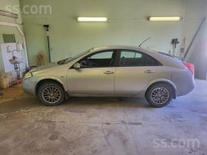 Grey Nissan Primera 2003 in Liepaja, with an engine capacity of 2.00 L and mileage of 260 thousand km for 750 €, photo 1 on AUTOMOTO.COM.LV