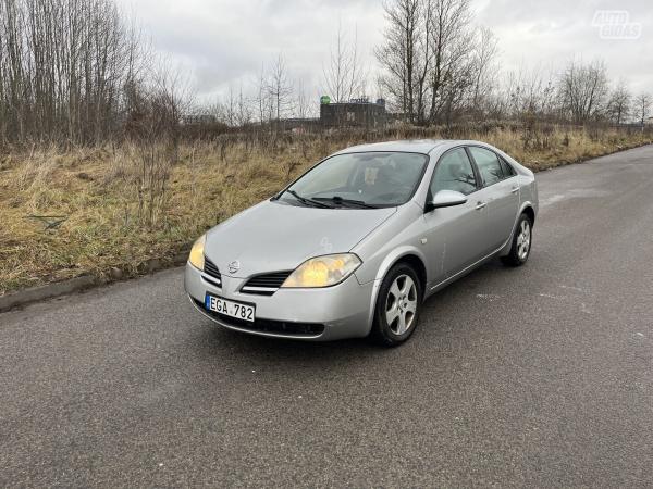 Pelēks Nissan Primera 2003 Viļņa, ar dzinēja tilpumu 2.20 L un nobraukumu 341 tūkst. km par 770 €, foto 1 vietnē AUTOMOTO.COM.LV