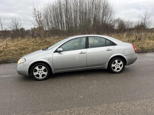 Pelēks Nissan Primera 2003 Viļņa, ar dzinēja tilpumu 2.20 L un nobraukumu 341 tūkst. km par 770 €, foto 2 vietnē AUTOMOTO.COM.LV
