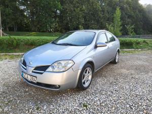 Grey Nissan Primera 2003 in Vilnius, with an engine capacity of 2.20 L and mileage of 255 thousand km for 950 €, photo 6 on AUTOMOTO.COM.LV