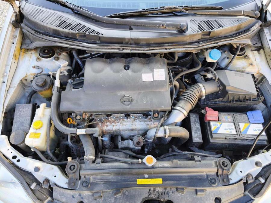 Grey Nissan Primera 2003 in Vilnius, with an engine capacity of 2.20 L and mileage of 255 thousand km for 950 €, photo 11 on AUTOMOTO.COM.LV