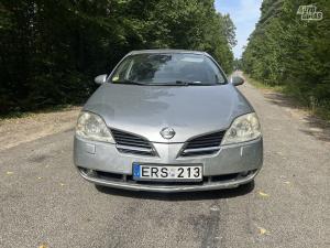 Grey Nissan Primera 2003 in Alytus, with an engine capacity of 2.20 L and mileage of 201 thousand km for 699 €, photo  on AUTOMOTO.COM.LV