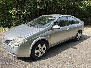 Grey Nissan Primera 2003 in Alytus, with an engine capacity of 2.20 L and mileage of 201 thousand km for 699 €, photo 3 on AUTOMOTO.COM.LV