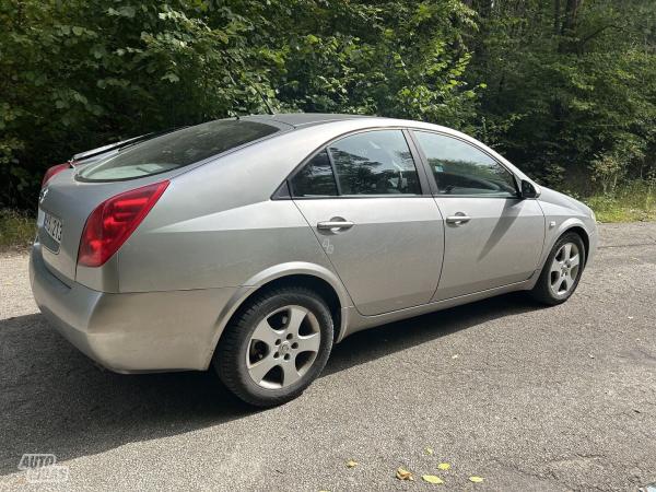 Grey Nissan Primera 2003 in Alytus, with an engine capacity of 2.20 L and mileage of 201 thousand km for 699 €, photo 6 on AUTOMOTO.COM.LV
