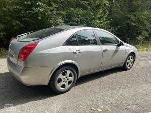 Grey Nissan Primera 2003 in Alytus, with an engine capacity of 2.20 L and mileage of 201 thousand km for 699 €, photo 6 on AUTOMOTO.COM.LV