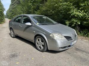 Grey Nissan Primera 2003 in Alytus, with an engine capacity of 2.20 L and mileage of 201 thousand km for 699 €, photo 7 on AUTOMOTO.COM.LV