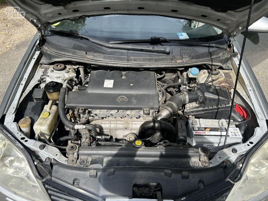 Grey Nissan Primera 2003 in Alytus, with an engine capacity of 2.20 L and mileage of 201 thousand km for 699 €, photo 10 on AUTOMOTO.COM.LV