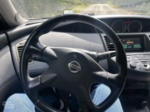 Grey Nissan Primera 2003 in Alytus, with an engine capacity of 2.20 L and mileage of 201 thousand km for 699 €, photo 12 on AUTOMOTO.COM.LV