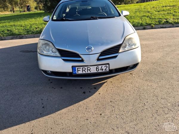 Nissan Primera 2003 in Panevezys on AUTOMOTO.COM.LV Grey Nissan Primera 2003 in Panevezys, with an engine capacity of 2.20 L and mileage of 260 thousand km for 1100 €, photo 3 on AUTOMOTO.COM.LV