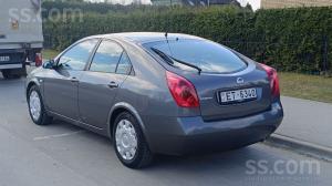 Grey Nissan Primera 2004 in Jurmala, with an engine capacity of 1.80 L and mileage of 188 thousand km for 1990 €, photo 3 on AUTOMOTO.COM.LV