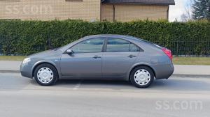 Grey Nissan Primera 2004 in Jurmala, with an engine capacity of 1.80 L and mileage of 188 thousand km for 1990 €, photo 6 on AUTOMOTO.COM.LV
