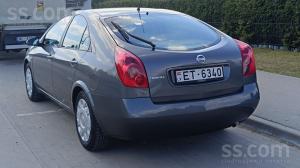Grey Nissan Primera 2004 in Jurmala, with an engine capacity of 1.80 L and mileage of 188 thousand km for 1990 €, photo 31 on AUTOMOTO.COM.LV
