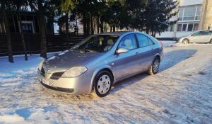 Grey Nissan Primera 2005 in Raseiniai, with an engine capacity of 1.90 L and mileage of 290 thousand km for 840 €, photo  on AUTOMOTO.COM.LV